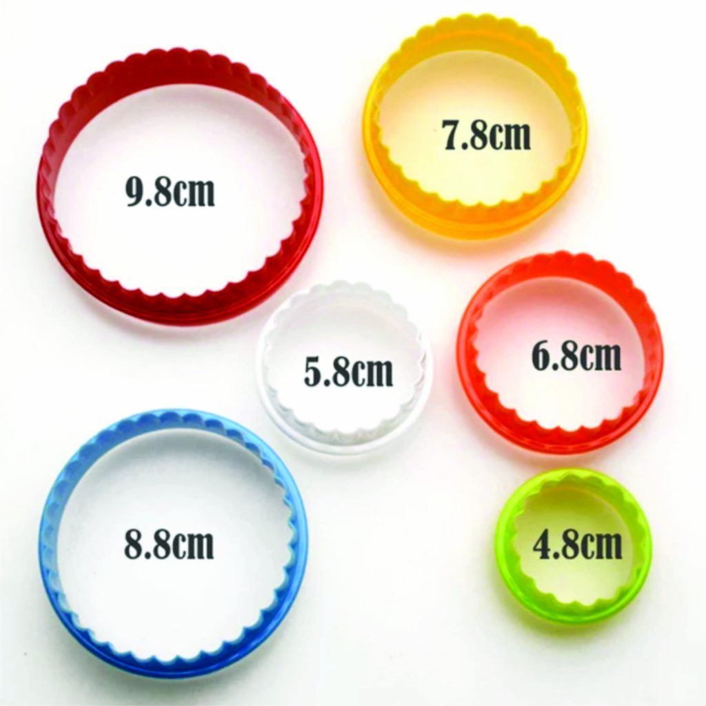 Scallop round Cutter (Set of 6) – Krafters Attic